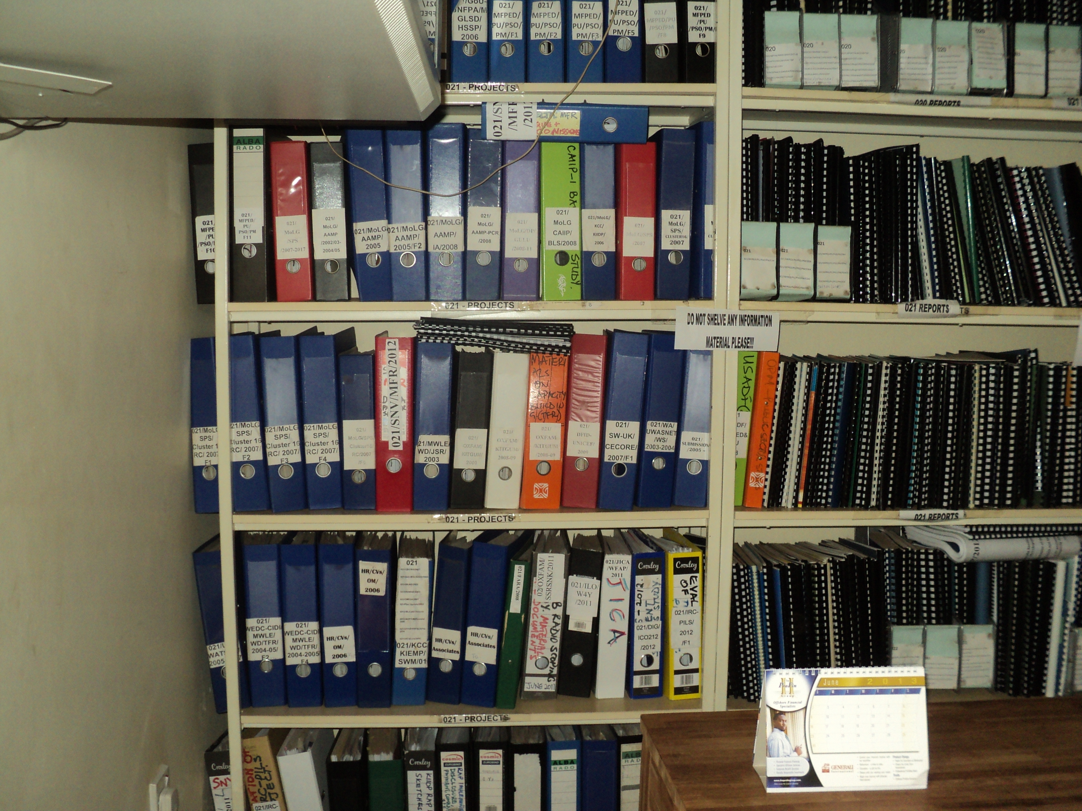 Physical filing system | Interface Consulting LTD